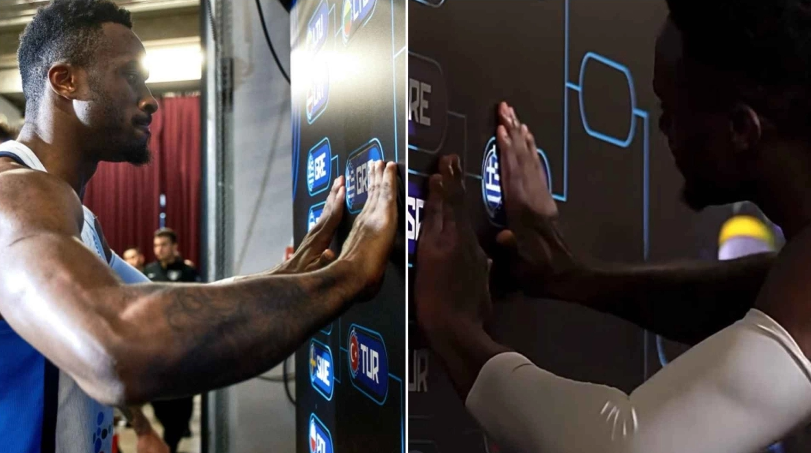 Eurobasket 2025: Ο Θανάσης Αντετοκούνμπο κόντεψε να σπάσει τον πίνακα για το αυτοκόλλητο της ...